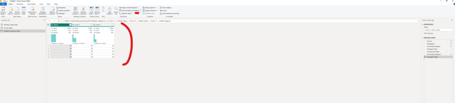 Pivot Unpivot and Transpose in Power BI Power Query Pivot Unpivot and Transpose in Power BI Power Query